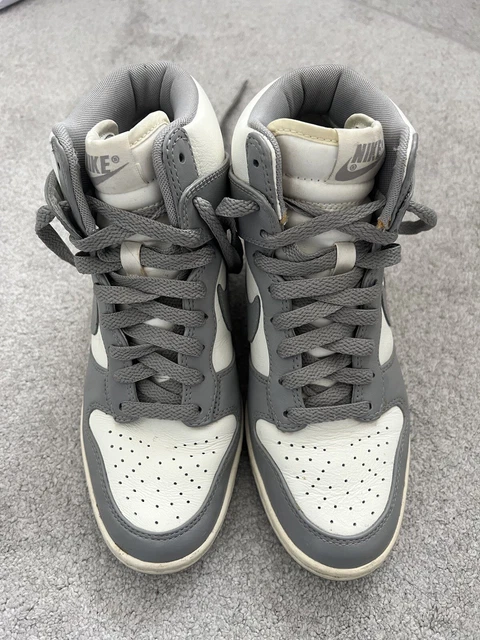 WOMENS NIKE DUNK Sky Hi Wedge Size Uk 4 Eur 37.5 Us 6.5 £65.00 ...