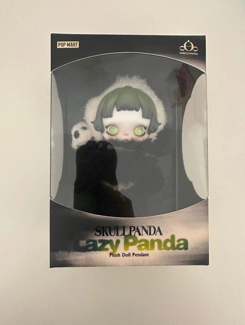 POPMART SKULLPANDA PLUSH Lazy Panda Original Pop Mart Limited Edition ...