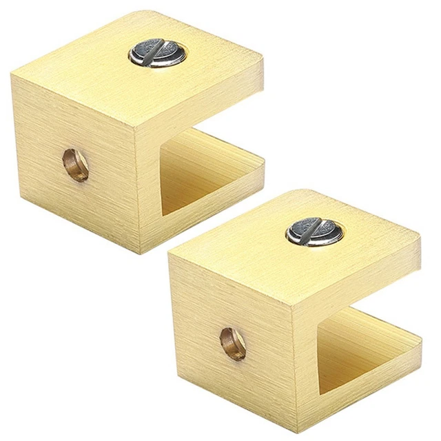 CLIP GEMEISTERT KLAMMER Clip Unterstützen Gold Messing Weinkühler ...