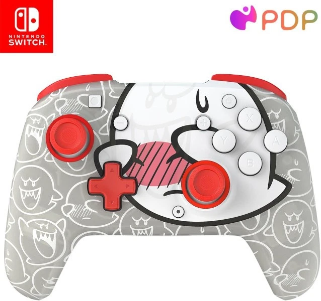 MANDO PDP REMATCH Wired Controller Super Mario Boo-hoo Glow ( Switch 2 ...