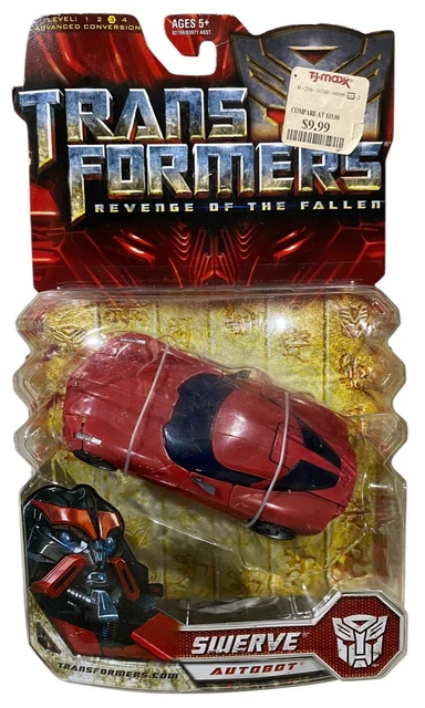 TRANSFORMERS SWERVE REVENGE of the Fallen Movie Deluxe Class Figure NEW ...