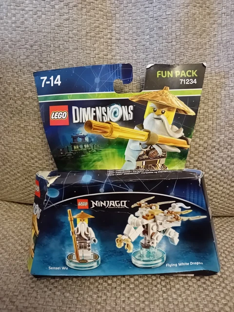 LEGO DIMENSIONS NINJAGO 71234 Fun Pack sensei Wu And Flying White ...