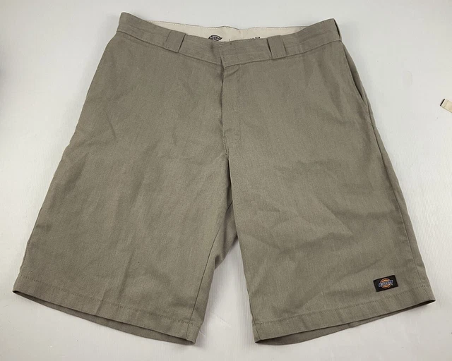 DICKIES LOOSE FIT Light Brown Shorts Poly/cotton Blend Smart Casual ...