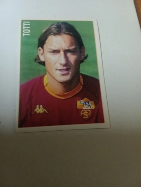 FIGURINA CALCIATORI PANINI Roma 2001 Francesco Totti Primo Piano EUR 1 ...