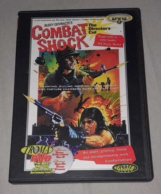 COMBAT SHOCK (DVD, 1985) Director's Cut, Region Free EUR 4,66 - PicClick IT