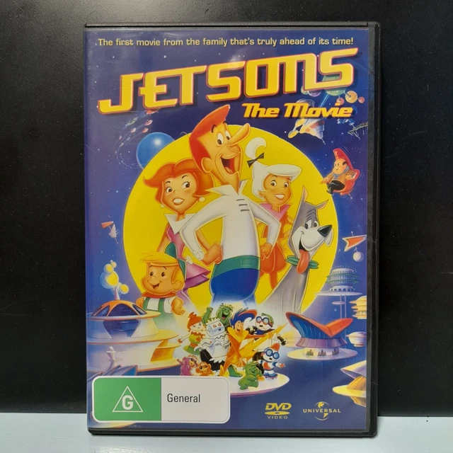JETSONS THE MOVIE (DVD, 1990) Rated G PAL Region 2, 4, 5, VG Condition ...