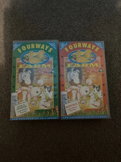 FOURWAYS FARM - VHS video Cult Children’s Classic - Moonstruck + up’s ...