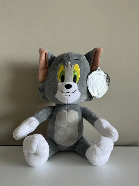 BNWT TOM AND Jerry Collectable Plush Soft Toy Warner Bros 11” Tom plush ...