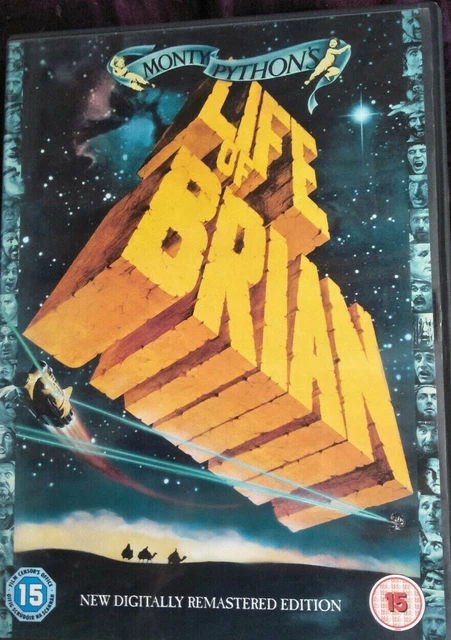 MONTY PYTHON'S LIFE Of Brian DVD Region 2 VGC Digitally Remastered Free ...
