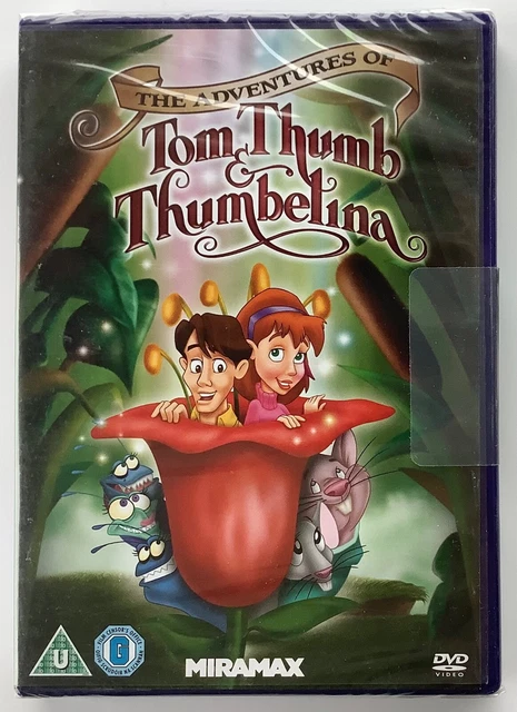 THE ADVENTURES OF Tom Thumb & Thumbelina (DVD) [2002] (Animation) (NEW ...
