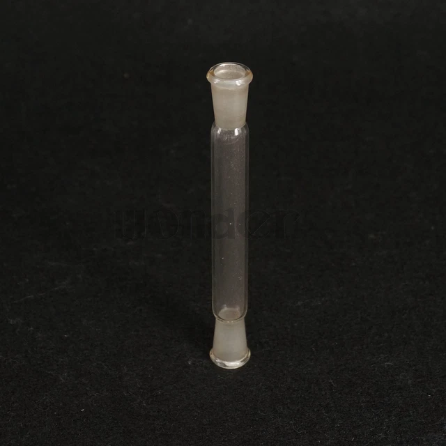 10# BOTH GROUND Joint Glass Straight Connecting Adapter Tube Lab ...