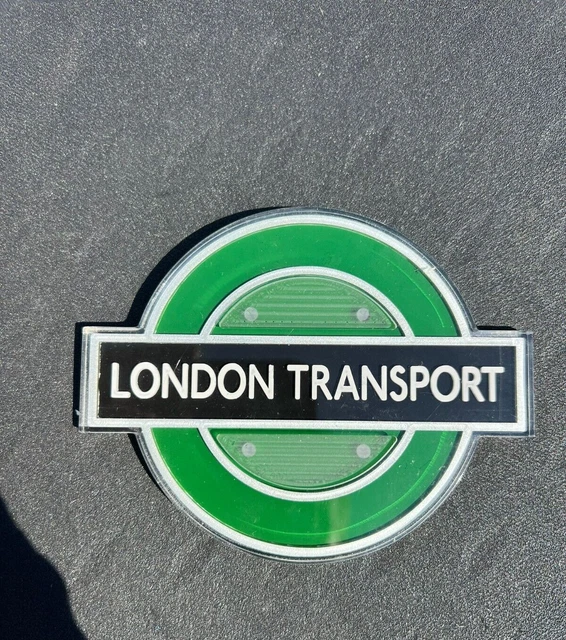 LONDON TRANSPORT COUNTRY Routemaster Underground Bus Omnibus Badge Sign ...