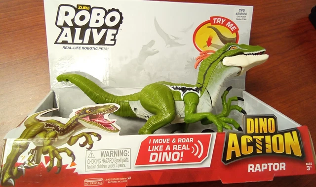 ROBO ALIVE DINO Action Electronic Pet Raptor by ZURU $28.00 - PicClick