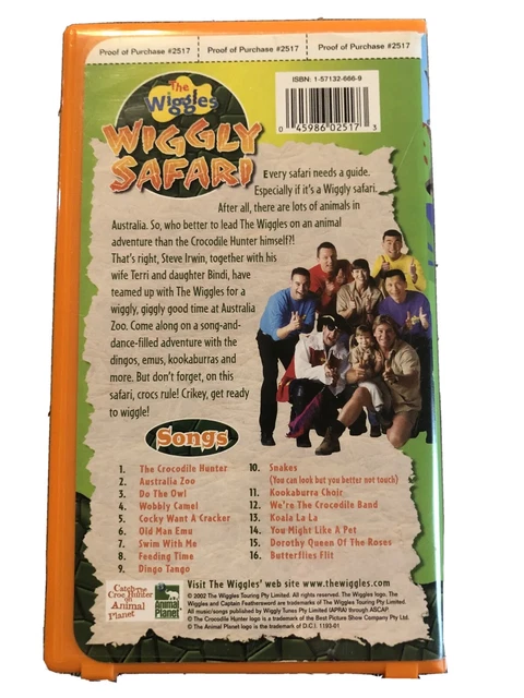 The Wiggles Wiggly Safari Vhs 2002 715 Picclick Ca 2055