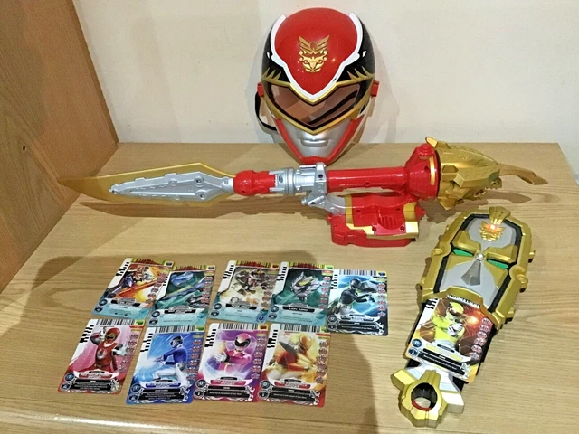 POWER RANGERS MEGAFORCE Dx Dragon Weapon, Gosei Morpher, Mask + 10 ...