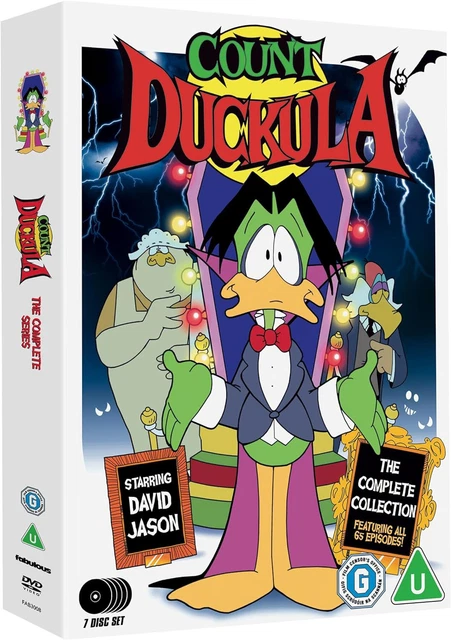 COUNT DUCKULA (1988-1993): COMPLETE Anim. TV Season Series Eu Rg2 DVD ...