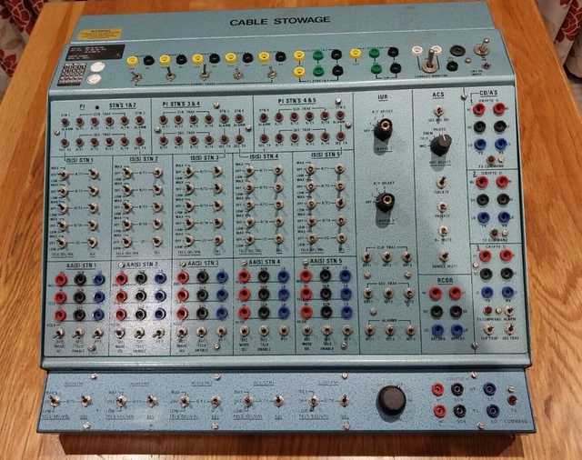 ROYAL NAVY HMS Invincible L.R.U. Interface Test Unit AS-10-9003-02 ...