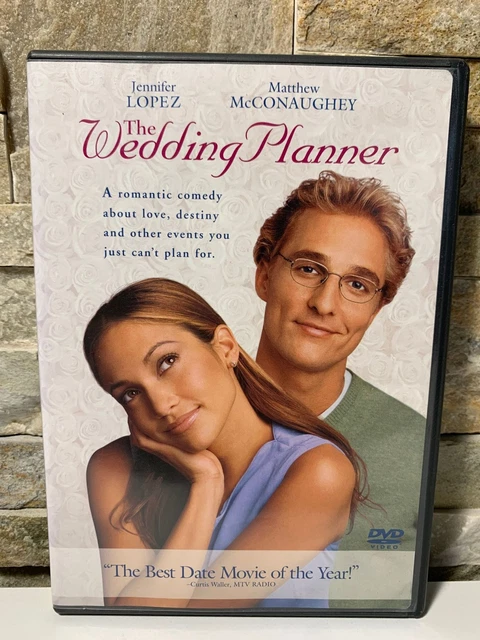 THE WEDDING PLANNER DVD Jennifer Lopez Matthew McConaughey Widescreen ...