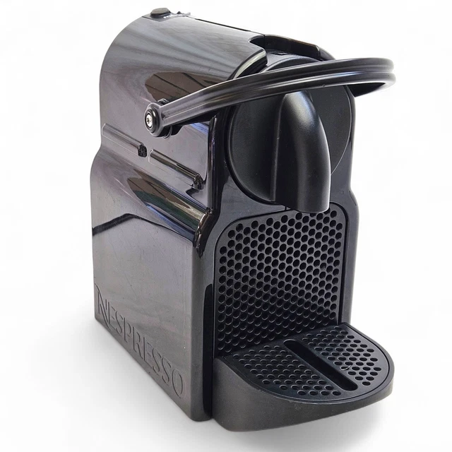 NESPRESSO DELONGHI INISSIA Capsule Coffee Machine Black EN.80.B – VGC £ ...