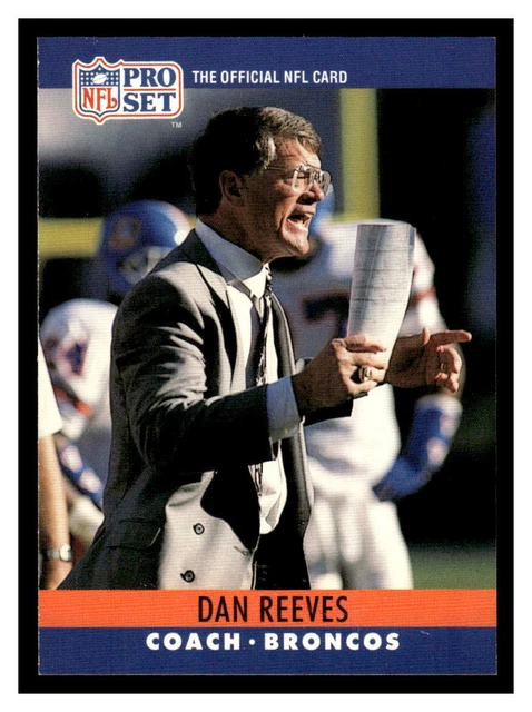 1990 PRO SET #94 Dan Reeves - Denver Broncos EUR 1,94 - PicClick FR