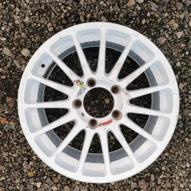 GENUINE ORIGINAL WRC FIA World Rally Tarmac Wheel M-Sport - Anear Luke ...