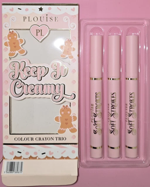 PLOUISE KEEP IT Creamy Eyeshadow Stick Trio BNIB £9.00 - PicClick UK