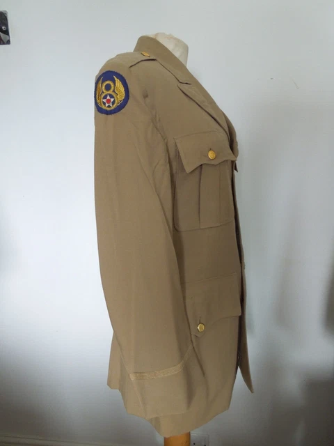VINTAGE WWII US Army Reenactment Class A Summer Uniform Tunic USAAF ...