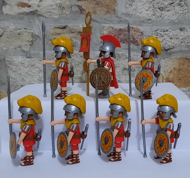 PLAYMOBIL ROMANS, SOLDIERS with centurion, army, history, figures ...