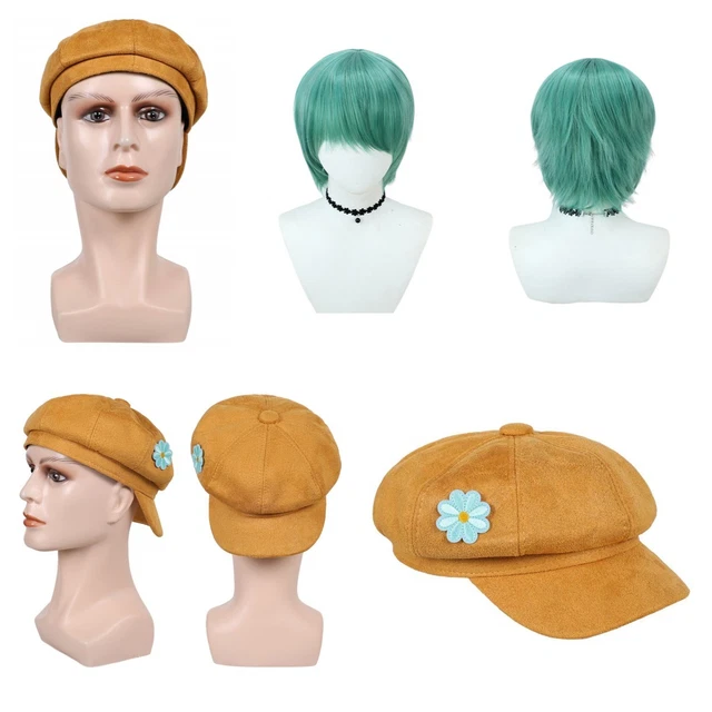 K-POP: DEMON HUNTERS Idol Saja Boys Bobby Yellow Hats Cap Wig Cosplay ...