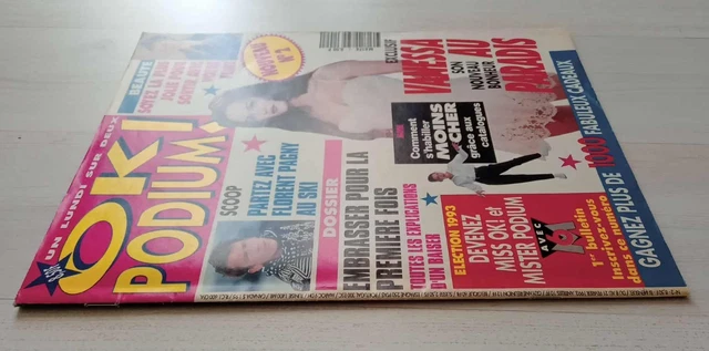 OK PODIUM 2 1993 Vanessa Paradis Madonna Dorothée Pagny Schiffer ...