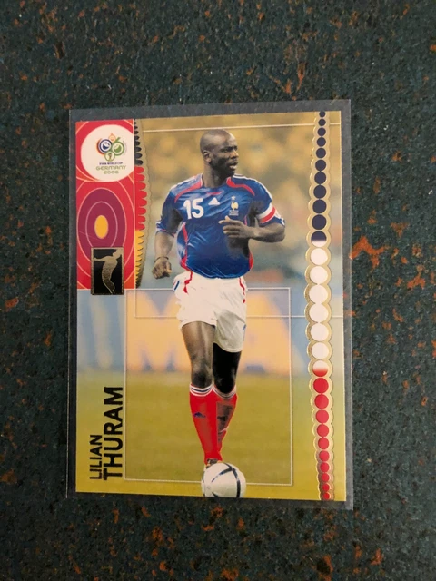 PANINI FIFA 2006 Germany World Cup Soccer Card No100 Lilian Thuram EUR ...