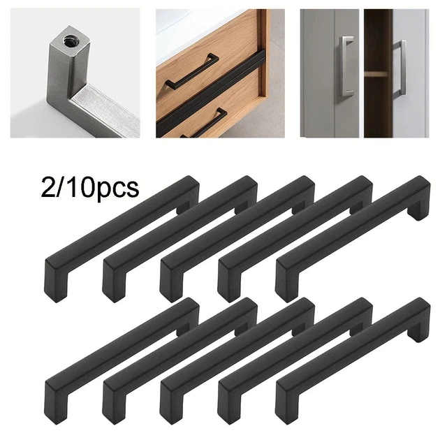 TÜRSCHNALLE HEBEL KABINETT Passende Schrauben Heim Kleiderschrankgriff ...