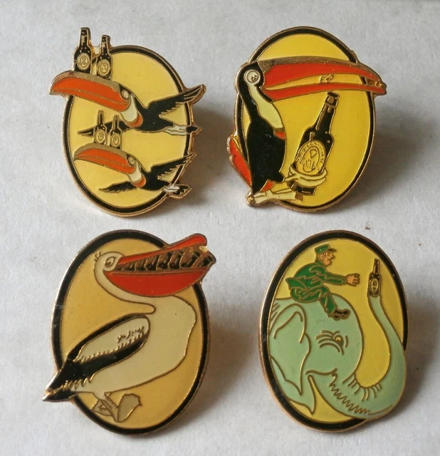 VINTAGE SET OF 4 GUINNESS ENAMEL BADGES 1990s £5.91 - PicClick UK