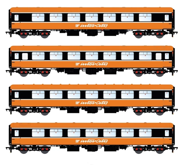IRISH RAILWAY MODELS IRM1249B CIE/IR Mk.2b/c Passenger Coach Orange ...