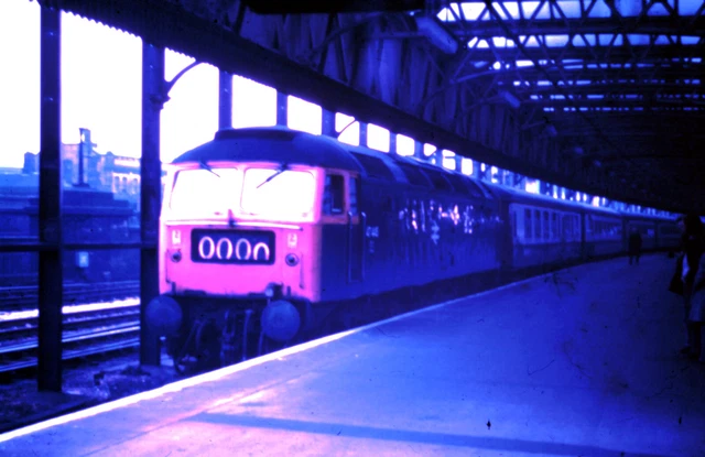 CLASS 47 BRUSH at Manchester Victoria 1976 35mm Photographic colour ...