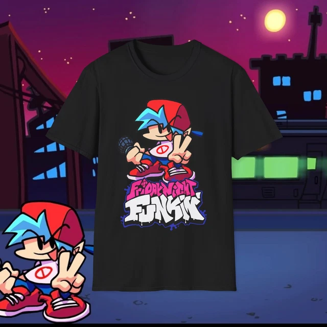 BOYFRIEND FRIDAY NIGHT Funkin Fnf Unisex Softstyle T-Shirt $19.99 ...