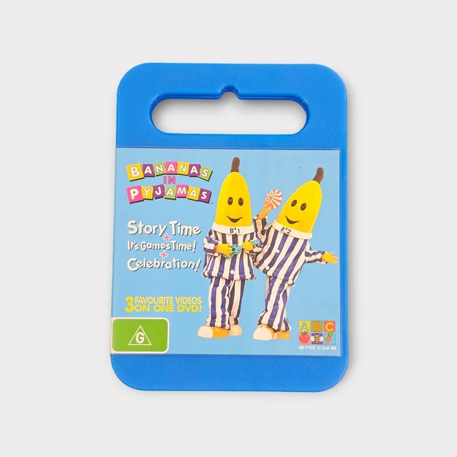 BANANAS IN PYJAMAS Story Time + It's Games Time + Celebration DVD ABC ...