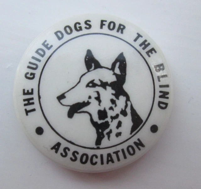 VINTAGE GUIDE DOGS for the Blind Association Metal Badge Good Condition ...
