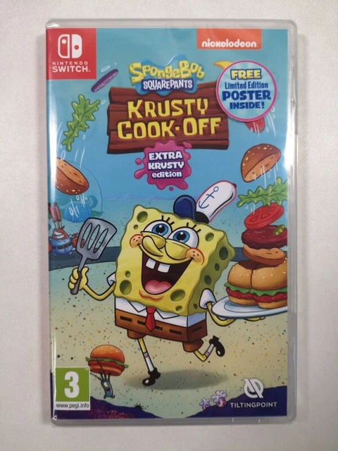SPONGEBOB SQUAREPANTS: KRUSTY Cook-Off - Extra Krusty Edition - Switch ...