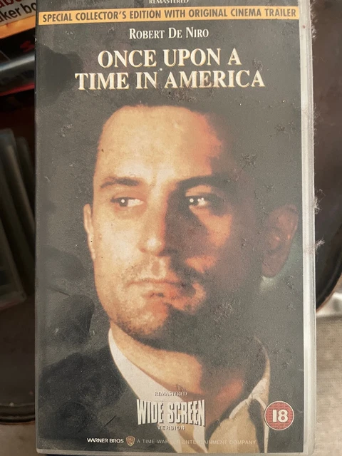 VHS - ONCE Upon A Time In America £11.11 - PicClick UK