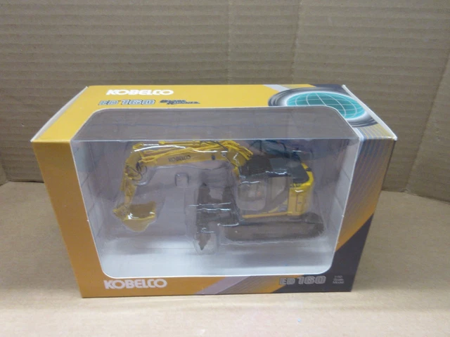 ROS KOBELCO EXCAVATOR ED160 diecast construction model excavator loader ...