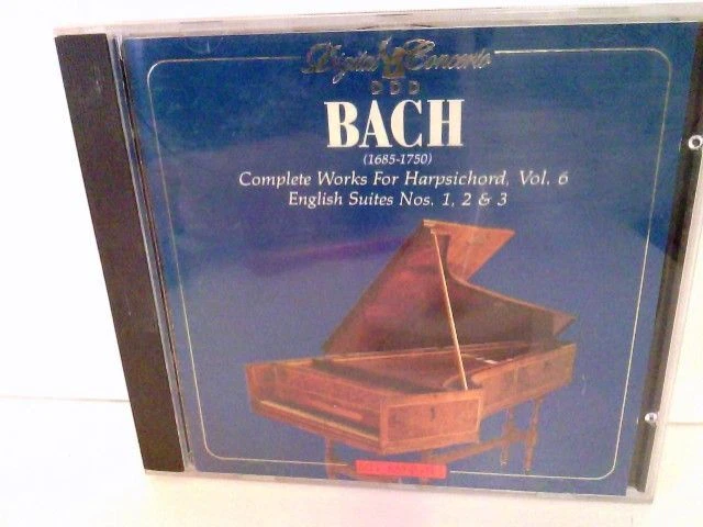 JOHANN SEBASTIAN BACH " Complete Works For Harpsichord, Vol. 6 Jaccottet, Chris EUR 34,99 ...