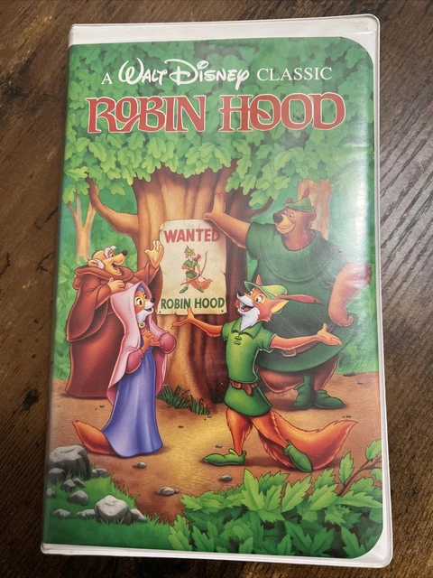 WALT DISNEY CLASSIC Robin Hood VHS Brand New Sealed Black Diamond £3.95 ...