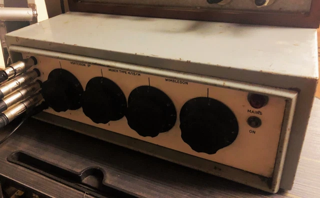 VORTEXION 4/15/M 1950S 4 channel valve/tube mixer (fully working) £ ...