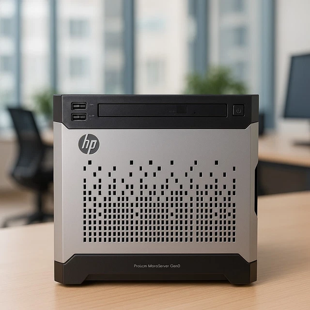 BOXED HP PROLIANT MicroServer Gen8: 16GB RAM, Xeon E3-1265L CPU, NO HD ...