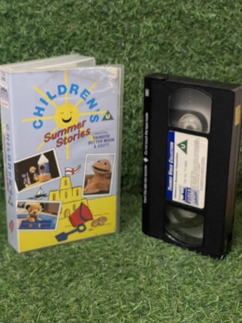 CHILDREN’S SUMMER STORIES Favourites VHS Kids Video Tape Rainbow Sooty ...