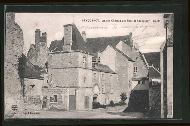 CPA BEAUGENCY, ANCIEN Château des Sires de Beaugency, Dépôt EUR 4,00 ...