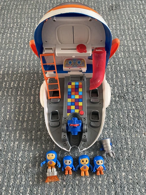 CBEEBIES GO JETTERS Jet Pad Headquarters Spaceship Working Plus 4 ...