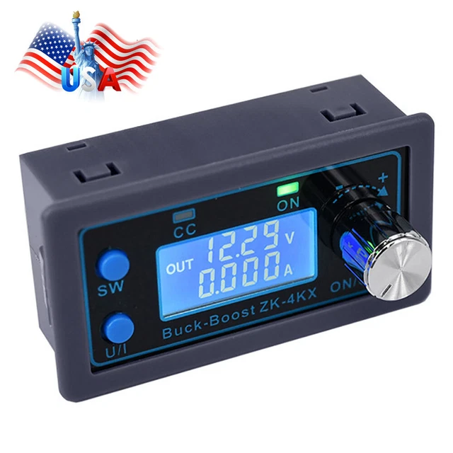 DC STEP-DOWN/UP BUCK Boost Power Supply Module Constant Pressure LCD ...