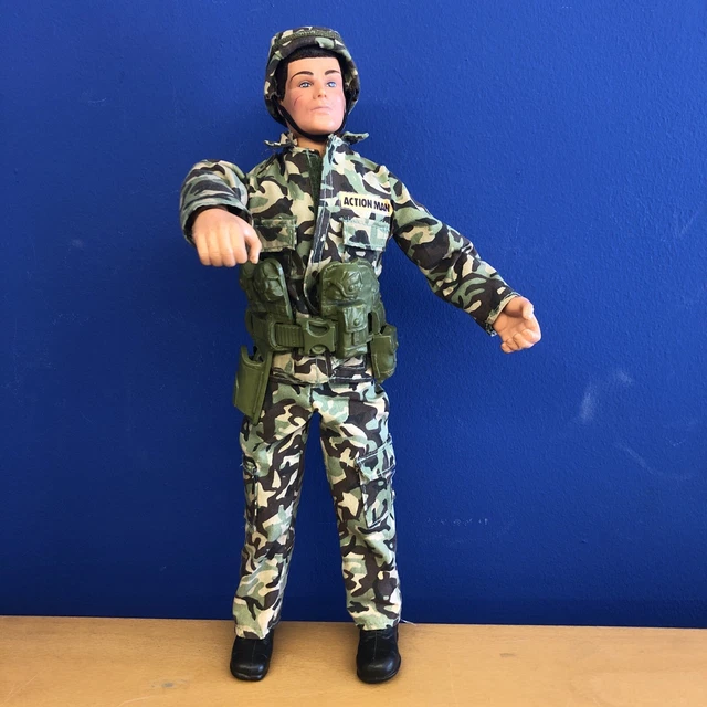 HASBRO ACTION MAN camo attack 12in action man figure £8.99 - PicClick UK